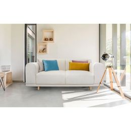 OTTO home 2-Sitzer &raquo;Maroon&laquo; in skandinavischem Design, mit losen Kissen beige Struktur grob ( 100% POLYPROPYLEN;Struktur fein ( 100% Polyester);