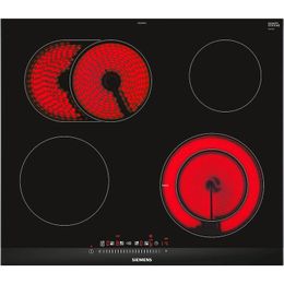 Siemens Elektro-Kochfeld &raquo;ET675FNP1E&laquo; Optimale Hitzeverteilung dank zuschaltbarer Br&auml;terzone & Timerfunktion schwarz Elektro-Kochfeld