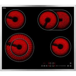 Hanseatic Elektro-Kochfeld &raquo;MC-HF662B&laquo; mit Timer silber Elektro-Kochfeld