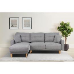 Home Affaire Ecksofa &raquo;TRIPLO optionale Schlafsofa mit Bettkasten, Ma&szlig;e B/T/H: 234/164/89 cm&laquo; L-Form wahlweise mit Bettfunktion - Liegefl&auml;che 132x210 