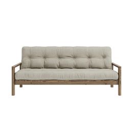 Karup Design Schlafsofa &raquo;KNOB&laquo; mit Futonmatratze, verschiedene Farben, FSC -zertifiziert, Kiefer beige Matratzenmaterialzusammensetzung: Futonmatratze mit 