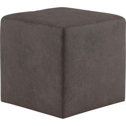 COTTA Hocker &raquo;Cuby&laquo; Sitzw&uuml;rfel, Cube, Sitzhocker schwarz 100% Polyester