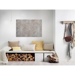 A.S. Cr&eacute;ation Leinwandbild &raquo;big three 4&laquo; Kunst Modern 1 Stk. tlg. Keilrahmen Bild Betonoptik Leinwand-Bild Wohnzimmer modern Wandbild grau Holz, Stahl