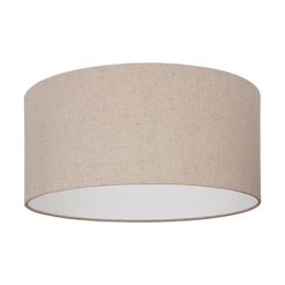 Eglo Deckenleuchte &raquo;FENIGLIA Deckenlampe, Stahl, Textil und Leinen, E27, Flurlampe, Lampe&laquo; E27 1 Stk. Deckenleuchte, H24 x &Oslash;47,5 cm, schwarz, 1X40W 