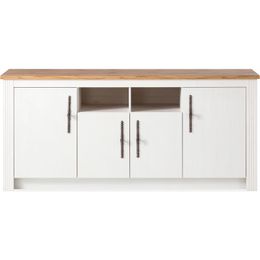 OTTO home Sp&uuml;lenschrank &raquo;KS-Westminster&laquo; im romantischen Landhausstil, Breite 204 cm, exclusiv by Otto wei&szlig;