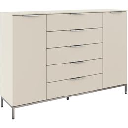 Rauch Kombikommode &raquo;Kommode T&uuml;rkommode Sideboard Kombikommode FLIPP&laquo; Breite 160/180 cm mit 4 Einlegeb&ouml;den, 2-t&uuml;rig mit 5 Schubladen und Soft-Close-