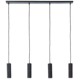 Brilliant Pendelleuchte &raquo;Marty&laquo; GU10 1 Stk. Warmwei&szlig; LED-Pendellampe, B: 92 cm, 4x 350 lm, 3000 K braun