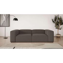 OTTO home Big-Sofa &raquo;XL HAILY Modularsofa extra tief, Sitztiefe 100 cm&laquo; als Modul oder separat verwendbar, f&uuml;r individuelle Zusammenstellung braun 100%