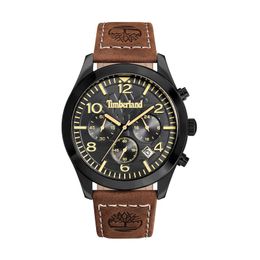 Timberland Herren Chronograph &raquo;Killington Peak&laquo; Quarzuhr, Armbanduhr, Herrenuhr, Lederarmband, analog, Tag