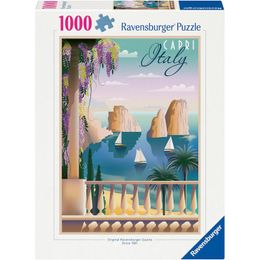 Ravensburger Puzzle &raquo;Postkarte aus Capri&laquo; Made in Germany bunt