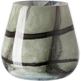 Fink Tischvase &raquo;MARLY&laquo; Dekovase, Blumenvase, Windlicht, Vase aus Glas gr&uuml;n Glas