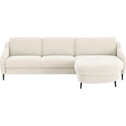 Sit & More sit&more Ecksofa &raquo;Soul L-Form&laquo; wahlweise mit Bettfunktion beige 100% Polyester