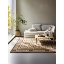 NORTHRUGS Teppich &raquo;Guzara&laquo; rechteckig 8 mm H&ouml;he Orient Optik, L&auml;ufer, strapazierf&auml;hig, pflegeleicht, robust beige Polypropylen