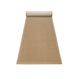 Wecon Home Teppich &raquo;Hugo two, Juteteppich, als L&auml;ufer erh&auml;ltlich&laquo; rechteckig 8 mm H&ouml;he Naturfaser, 100% Jute, Sisal-Optik, pflegeleicht, Wohnzimmer, 
