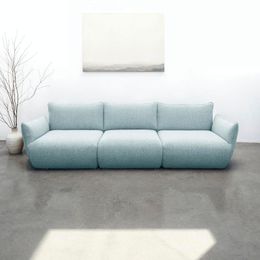 DOMO collection Big-Sofa &raquo;Bristol in 2 Breiten, Taschenfederkern f&uuml;r hohen Sitzkomfort&laquo; Breite 276cm. Pflegeleichter Strukturstoff 100% Polyester