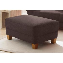 Home Affaire Hocker &raquo;Gotland&laquo; braun 90% Polyester/10% Polyamid Luxus-Microfaser (100% Polyester);Struktur (100% Polypropylen);Luxus-Microfaser (100% 