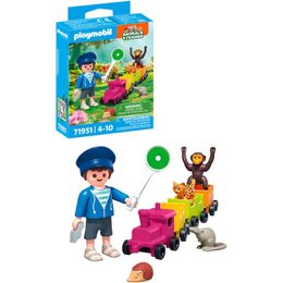 Playmobil Konstruktions-Spielset &raquo;Kleine Lokausfahrt (71951), Animals & Friends&laquo; Made in Europe Konstruktions-Spielset