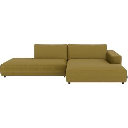 Musterring Ecksofa &raquo;Lucia&laquo; verschiedene Farben, gro&szlig;er Longchair mit Armlehne, B330 x T190 cm gr&uuml;n 100% Polyester