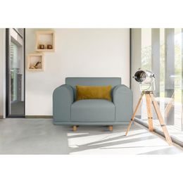 OTTO home Loveseat &raquo;Maroon Sessel&laquo; in skandinavischem Design, mit losem Kissen blau 89% Polyester/9% Rayon/3% Nylon