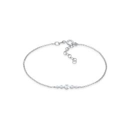 Elli Damen Armband &raquo;Klassisch Funkelnd Zirkonia Kristalle 925 Silber&laquo; silber