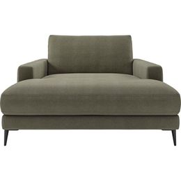 Home Affaire Chaiselongue &raquo;Downtown Loungem&ouml;bel zum Relaxen, B/T/H: 132/170/84 cm&laquo; auch in Boucl&eacute;, Cord und Easy care - leicht mir Wasser zu reinigen 