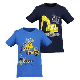 Blue Seven Jungen T-Shirt &raquo; Jungen T-Shirts&laquo; 2 Stk. blau 122
