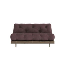 Karup Design Daybett &raquo;Daybett Roots Schlafsofa &ndash; G&auml;stebett & Sofa aus FSC -Kiefer&laquo; Inkl. Futonmatratze, in mehreren Gr&ouml;&szlig;en & Farben erh&auml;ltlich braun Bezug: 80% 