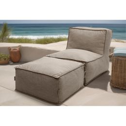 DOMO collection Sofaelement &raquo;Fiu: einfach aufblasbar, f&uuml;r Camping, Garten, Terrasse, Balkon&laquo; wetterfester Outdoor Sessel 75/115/73 cm, klein 