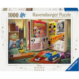 Ravensburger Puzzle &raquo;Disney Mickey Mouse, 1960 Mickey Moments&laquo; Made in Germany bunt