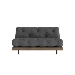 Karup Design Daybett &raquo;Daybett Roots Schlafsofa &ndash; G&auml;stebett & Sofa aus FSC -Kiefer&laquo; Inkl. Futonmatratze, in mehreren Gr&ouml;&szlig;en & Farben erh&auml;ltlich grau Bezug: 80% 