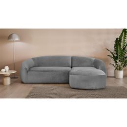LeGer Home by Lena Gercke Ecksofa &raquo;YANI, L-Form, Designersofa, organische Form, Ma&szlig;e B/T/H: 255/170/81 cm&laquo; mit Wellenunterfederung, auch in Boucl&eacute;, 