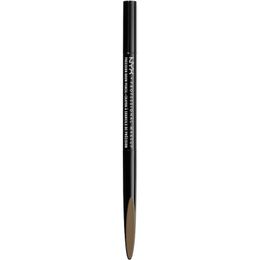 NYX Damen NYX Augenbrauen-Stift &raquo;Professional Makeup Precision Brow Pencil&laquo; mit ultra d&uuml;nner Spitze braun