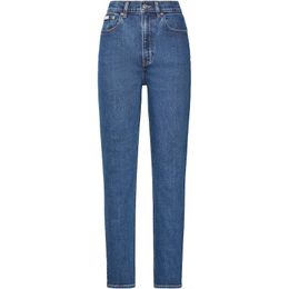 Calvin Klein Jeans Damen Straight-Jeans &raquo;HGH RS STRGHT CK ESS&laquo; Mit G&uuml;rtelschlaufen 33, L&auml;nge 30