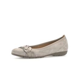 Gabor Damen Ballerina &raquo;Eleganter Ballerina Materialmix Leder&laquo; 35,5