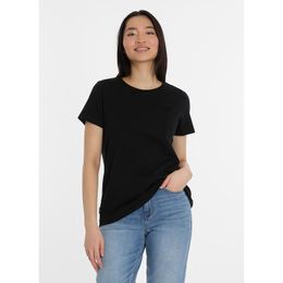 Ragwear Damen Kurzarmshirt &raquo;ADORI LOVE&laquo; schwarz L