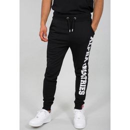 Alpha Industries Herren Sweathose &raquo;BIG LETTERS JOGGER&laquo; schwarz XS, N-Gr