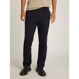Calvin Klein Damen Chinohose &raquo;MODERN TWILL SLIM CHINO&laquo; mit Logopr&auml;gung schwarz 36, L&auml;nge 32