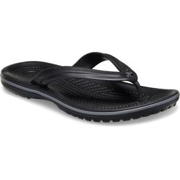 Crocs Damen Zehentrenner &raquo;Crocband Flip&laquo; Sommerschuh, Schlappen, Poolslides, Dianette, zum Baden schwarz 38