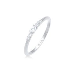 Elli Damen Verlobungsring &raquo;Zirkonia Marquise Elegant Verlobung 925 Silber&laquo; silber