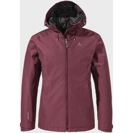 Sch&ouml;ffel Sch&ouml;ffel Damen Outdoorjacke &raquo;Hiking Ins Jacket Style Wildkar WMS&laquo; mit Kapuze pink 44