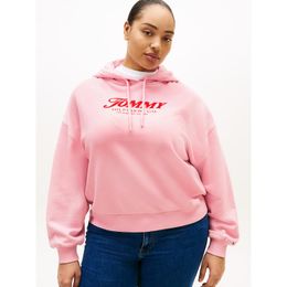 Tommy Hilfiger Curve Damen Hoodie &raquo;CRV FUN GRAPHIC MDRN HOODIE&laquo;, in gro&szlig;en Gr&ouml;&szlig;en 50