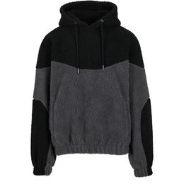Urban Classics Herren Urban Classics Kapuzensweatshirt &raquo; Weavy Colorblock Teddy Hoodie&laquo;, 1 Stk. L