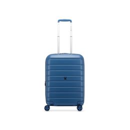 Roncato Relife 4 Rollen Kabinentrolley 55 cm mit Dehnfalte in blu retro | Gr.: onesize
