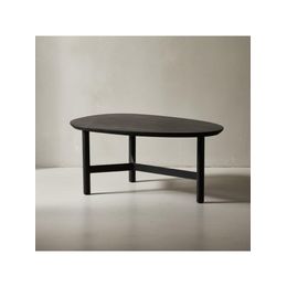KADIMA DESIGN Couchtisch 86x50x37 cm Mango Massivholz / Metall Sofatisch | Gr.: onesize