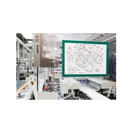 Durable Magnetrahmen Duraframe selbstklebend A4 gr&uuml;n Packung mit 2 St&uuml;ck | Gr.: onesize