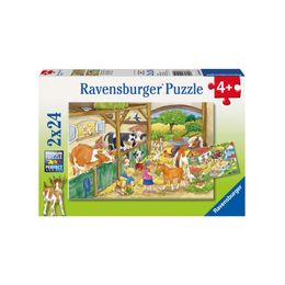 Ravensburger Kinderpuzzle - 09195 Fr&ouml;hliches Landleben - Puzzle f&uuml;r Kinder ab... | Gr.: onesize
