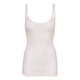 Seamless Basic Top Viola in Off-White | Gr.: onesize