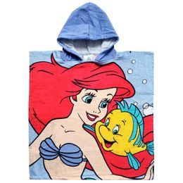 Disney Arielle - Badeponcho Baumwolle 100 x 50 cm in Mehrfarbig | Gr.: onesize