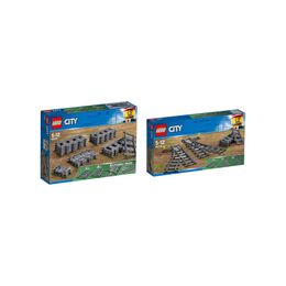Lego City 2er Set: 60205 Schienen + 60238 Weichen | Gr.: onesize