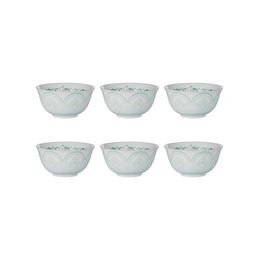 Butlers Schale ORNAMENTS 6er-Set in Gr&uuml;n | Gr.: onesize